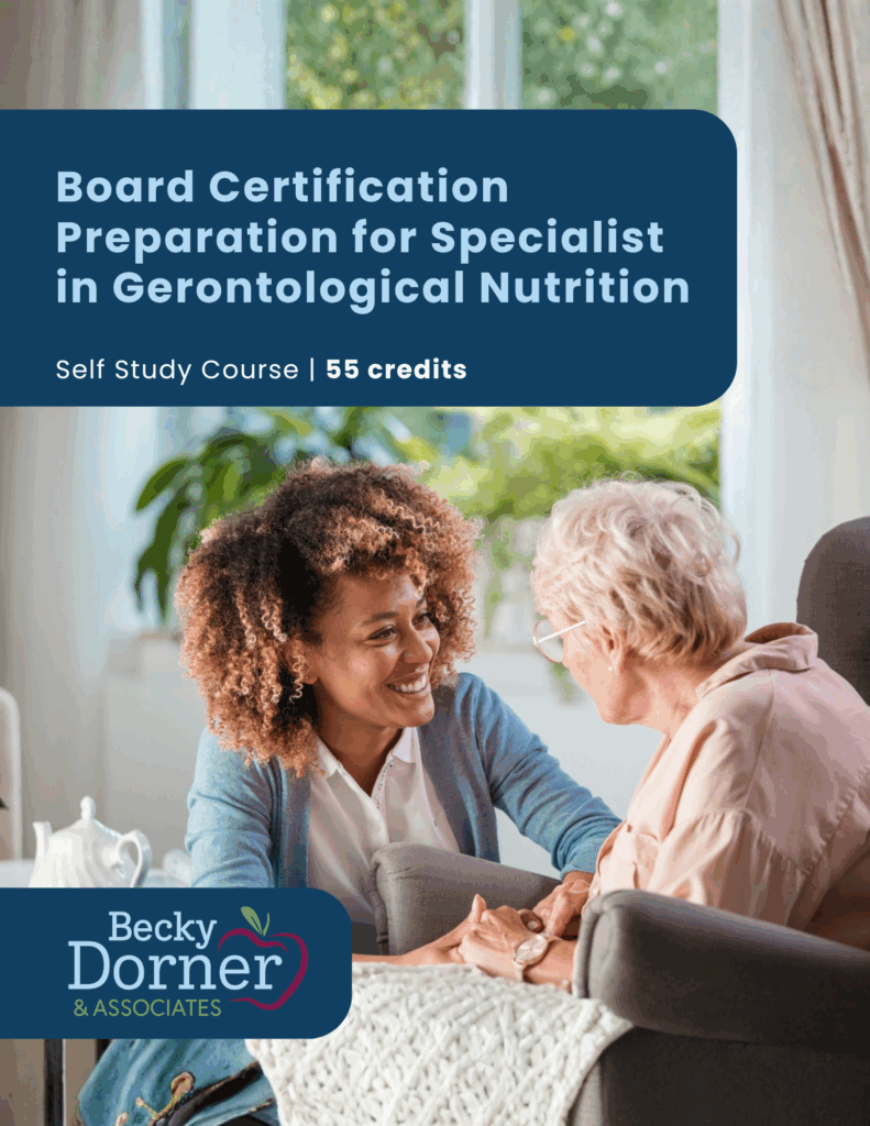 CMS Regulations for Nursing Homes: Using the Nutrition Critical Element ...